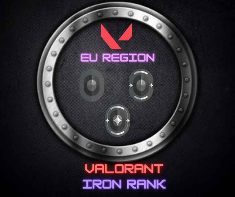 Valorant EU iron Ranked Account for Sale , Buy now with instant Delivery