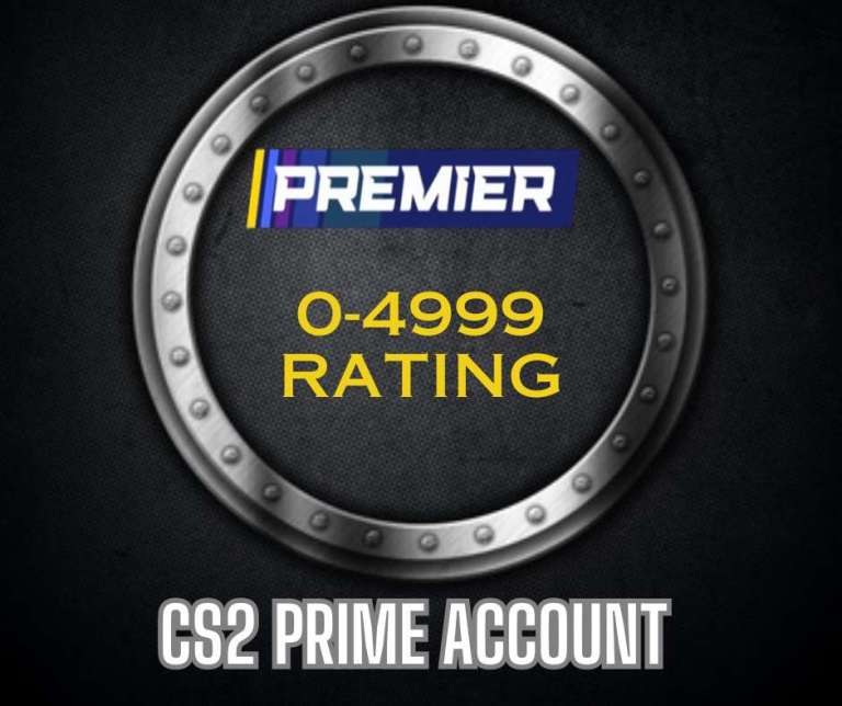 CS2 Premier 0-4999 Rating Prime Account | Instant | Full Access